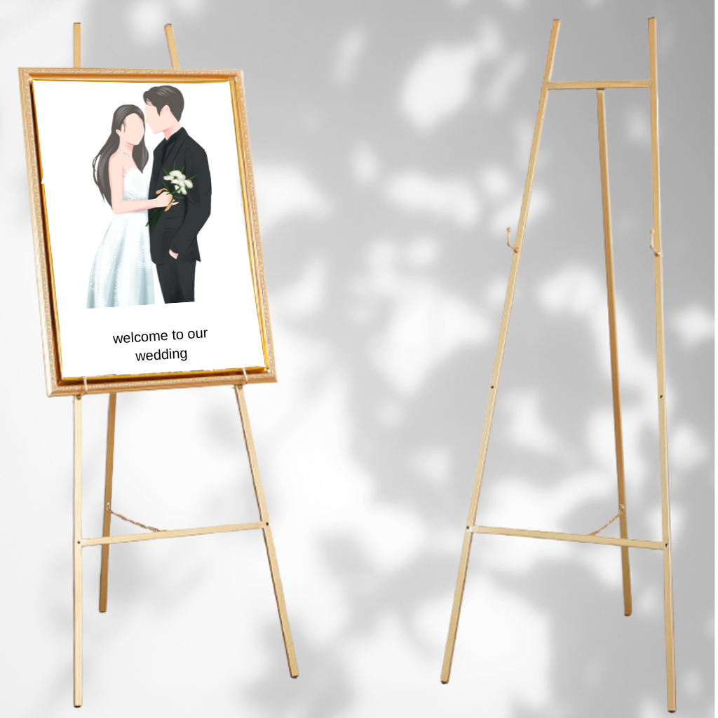 Wedding easel stand 60 photos - Astyledwedding.com