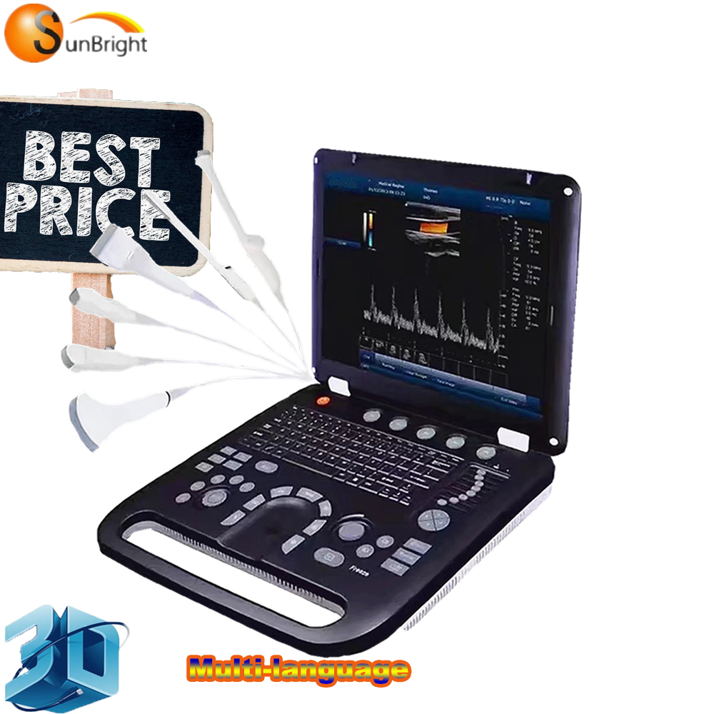 with transducers frequency ranges from 1.9 to 15MHz portable wireless ...