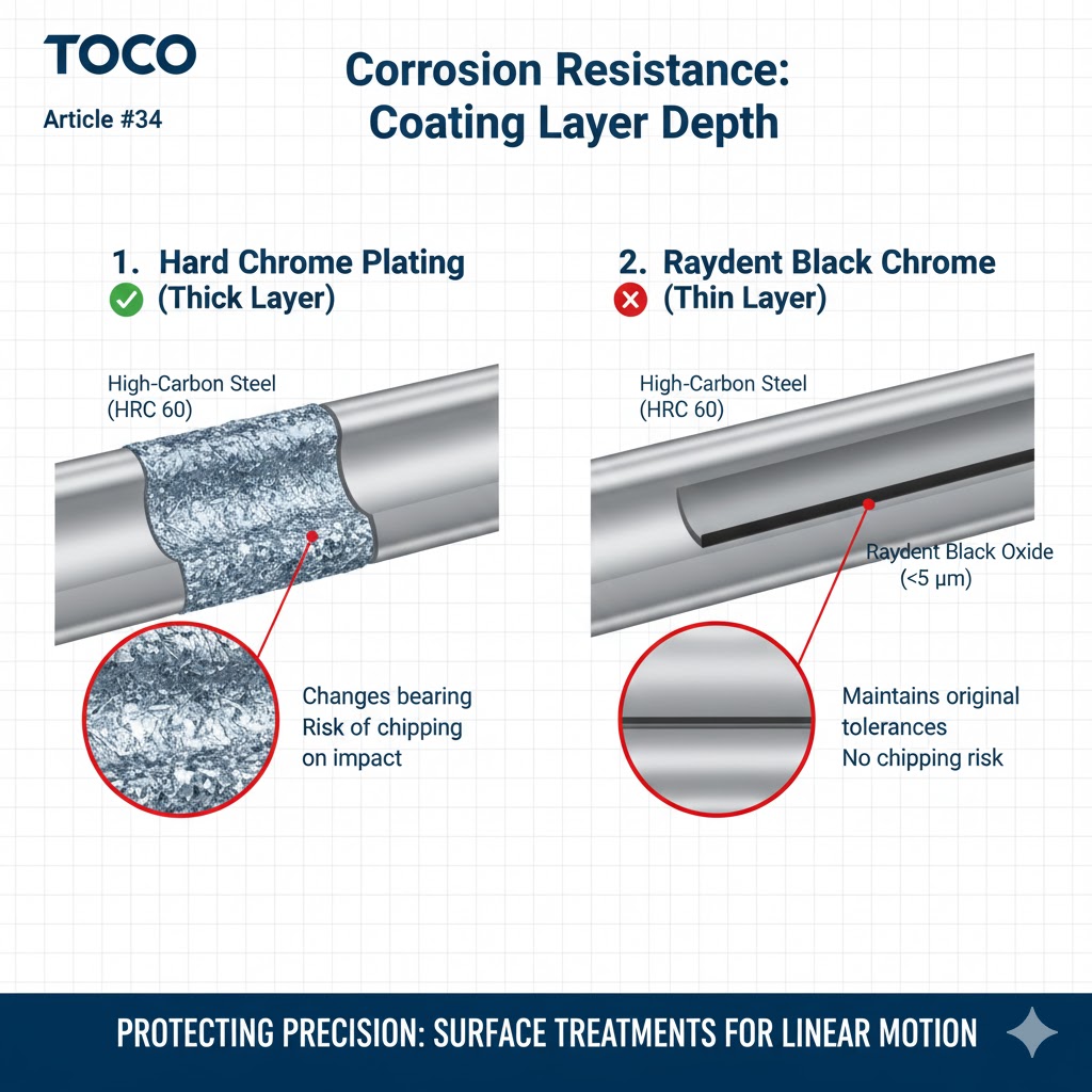 Stainless Steel vs. Chrome Plating: Linear Motion Guide