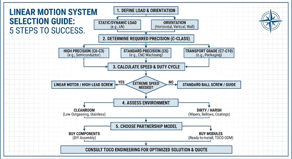 The Ultimate Selection Guide for Linear Motion Systems