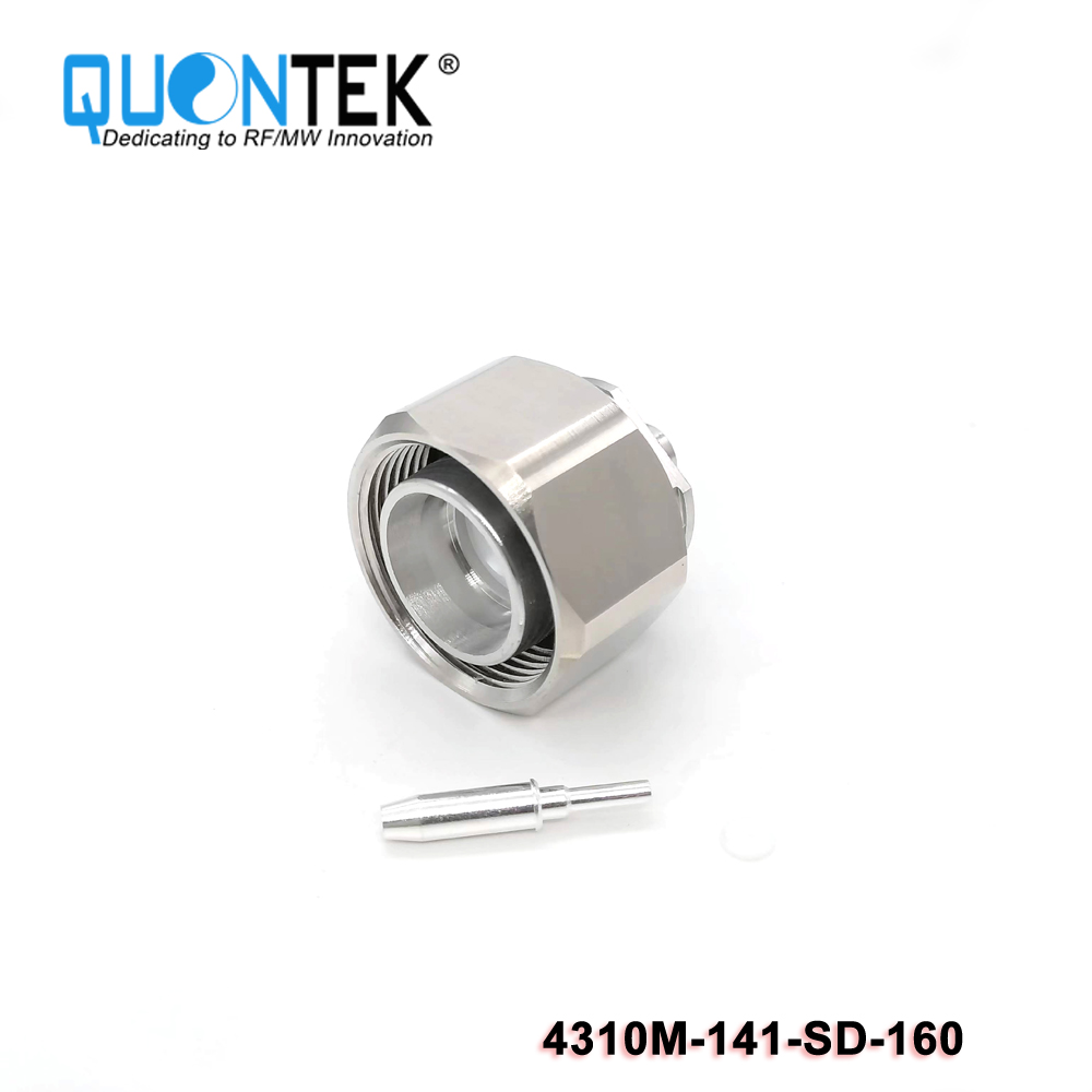Standard connector,4.3-10 Male for RF240 Cable,Crimp type -RF ...